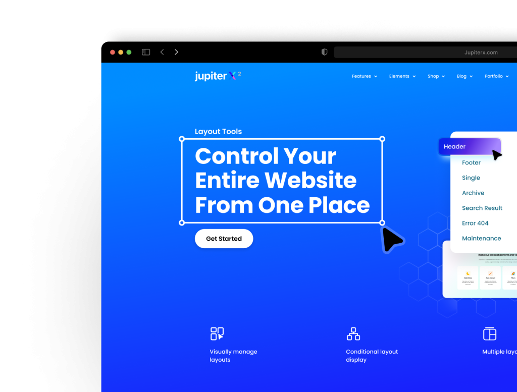 Jupiter X Page Builder - Jupiter X Live Demo
